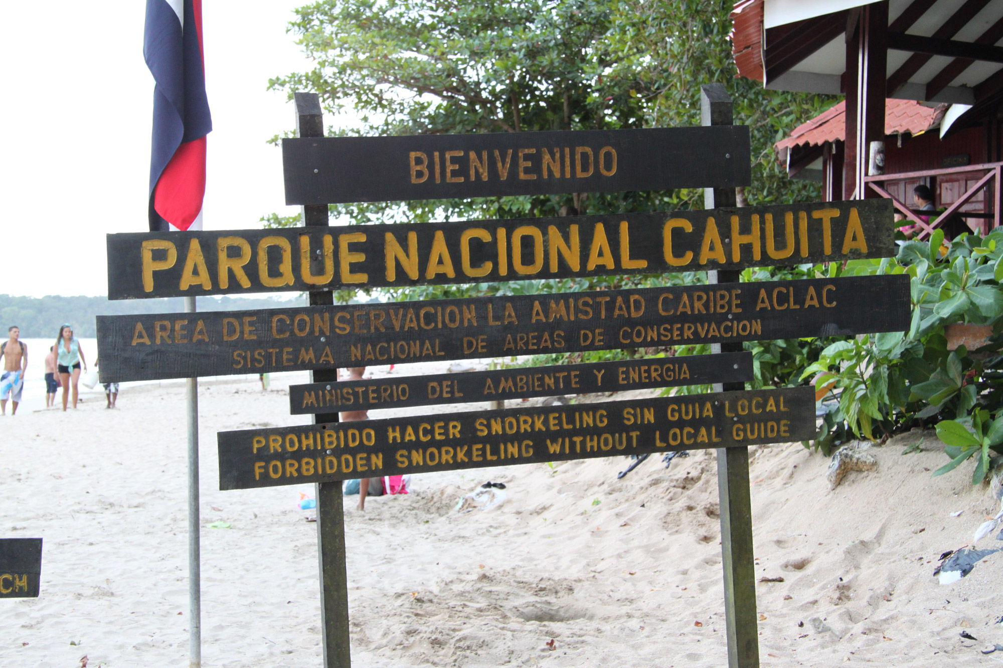 Parque Nacional Cahuita in Cahuita - Costa Rica - reizen & reistips