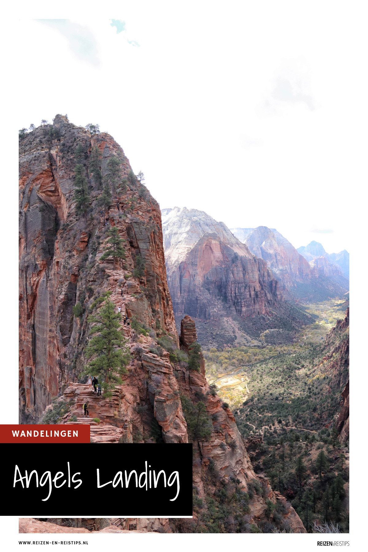Fottur: Angels Landing i Zion nasjonalpark, USA